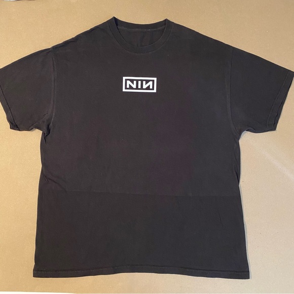 Shirts | Nine Inch Nails Black Tshirt Nin | Poshmark